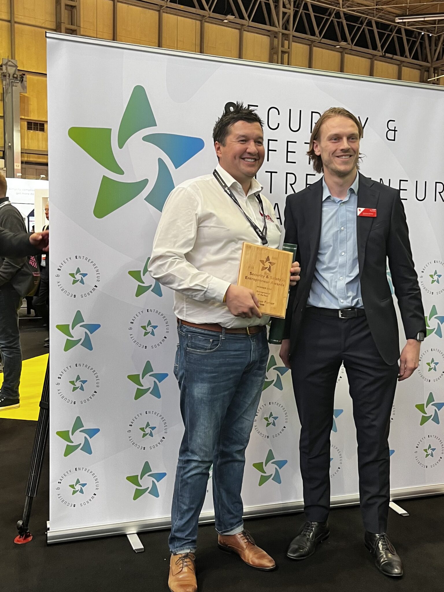 EDSB CELEBRATING SUCCESS AT THE SECURITY EVENT, NEC - EDSB Compliance ...