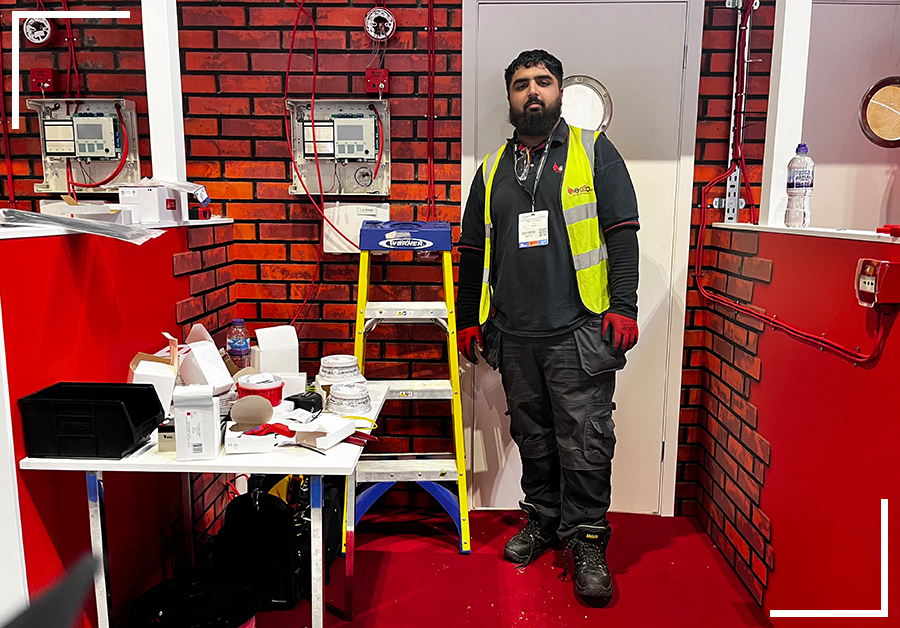 EDSB's Rising Star at the WorldSkills UK Fire Alarm Competition Finals ...